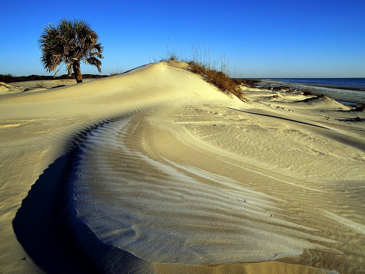 Bakgrundsbild Sand, Öken-, Strand | Ladda Ner Skrivbordsbilder