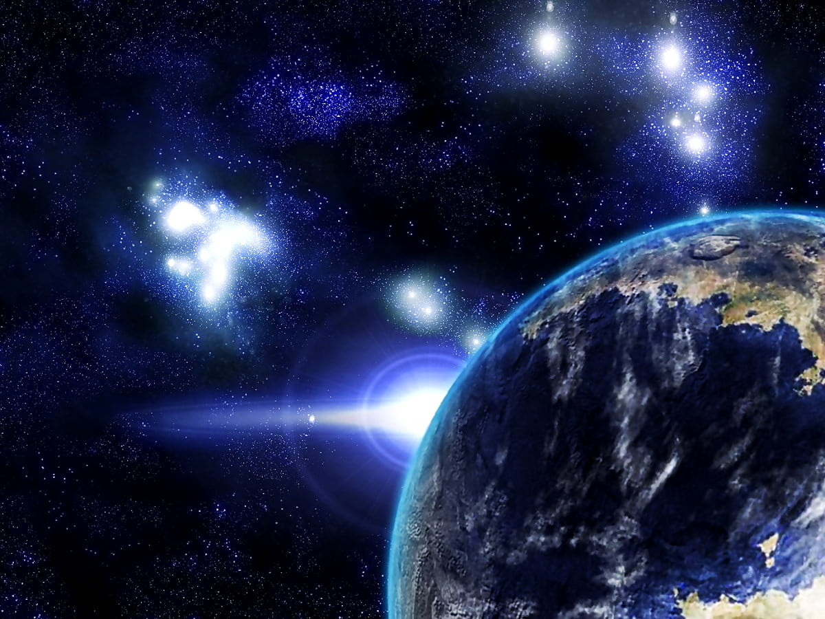 Planeten Jorden, Yttre Rymden, Satellit bakgrund | Gratis Bilder