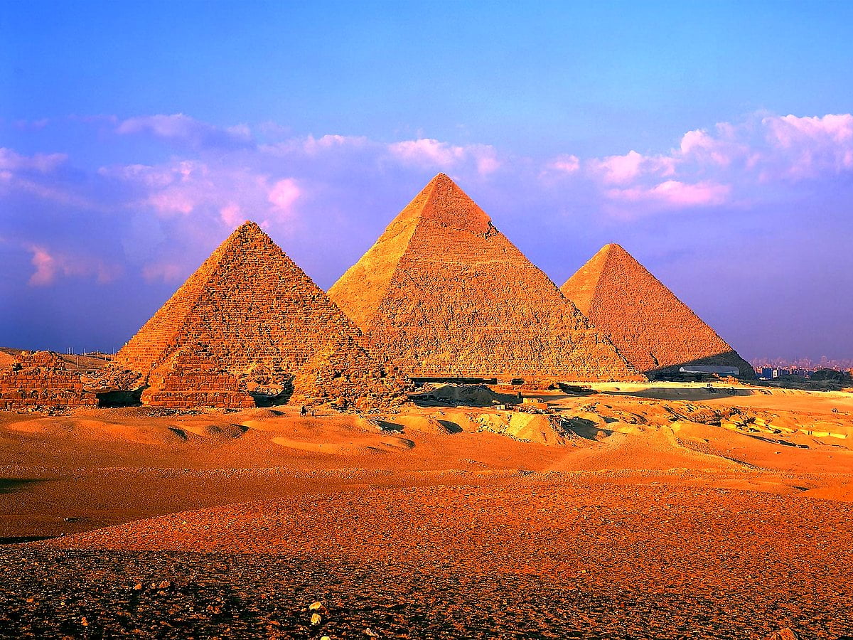 Bakgrund Pyramiderna I Giza, Egypten, Pyramid 1440x900 | Topp Gratis ...