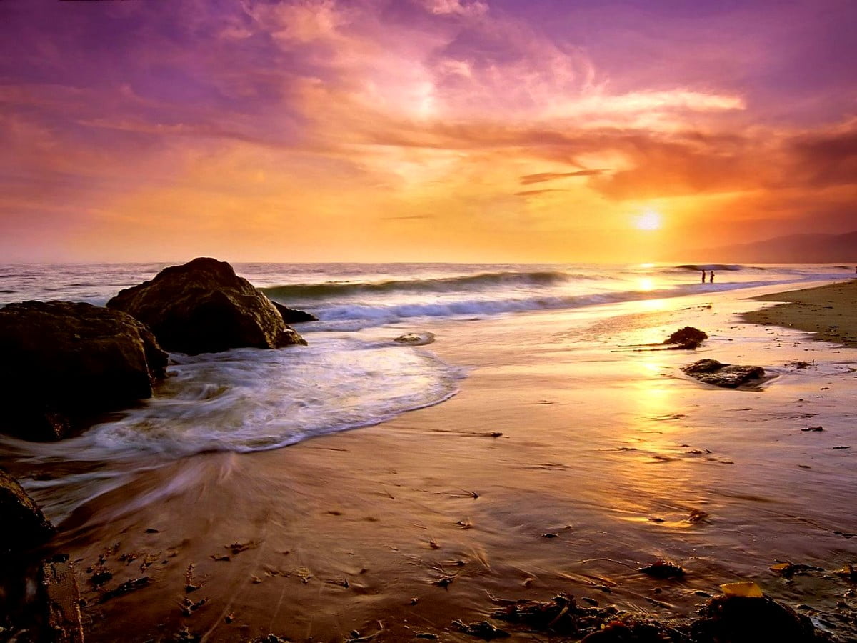 Bakgrundsbild Soluppgång, Natur, Hav 🔥 Topp Gratis Bakgrunder