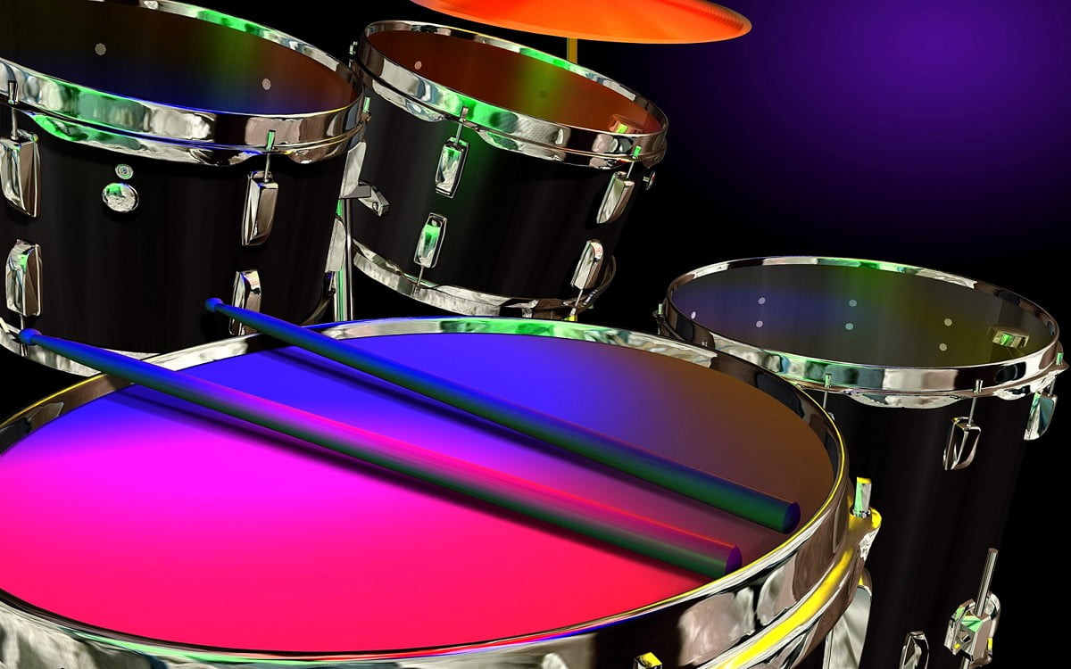 Bakgrundsbild Musikutrustning, Trummor, Musik Instrument 🔥 Bästa Bilder