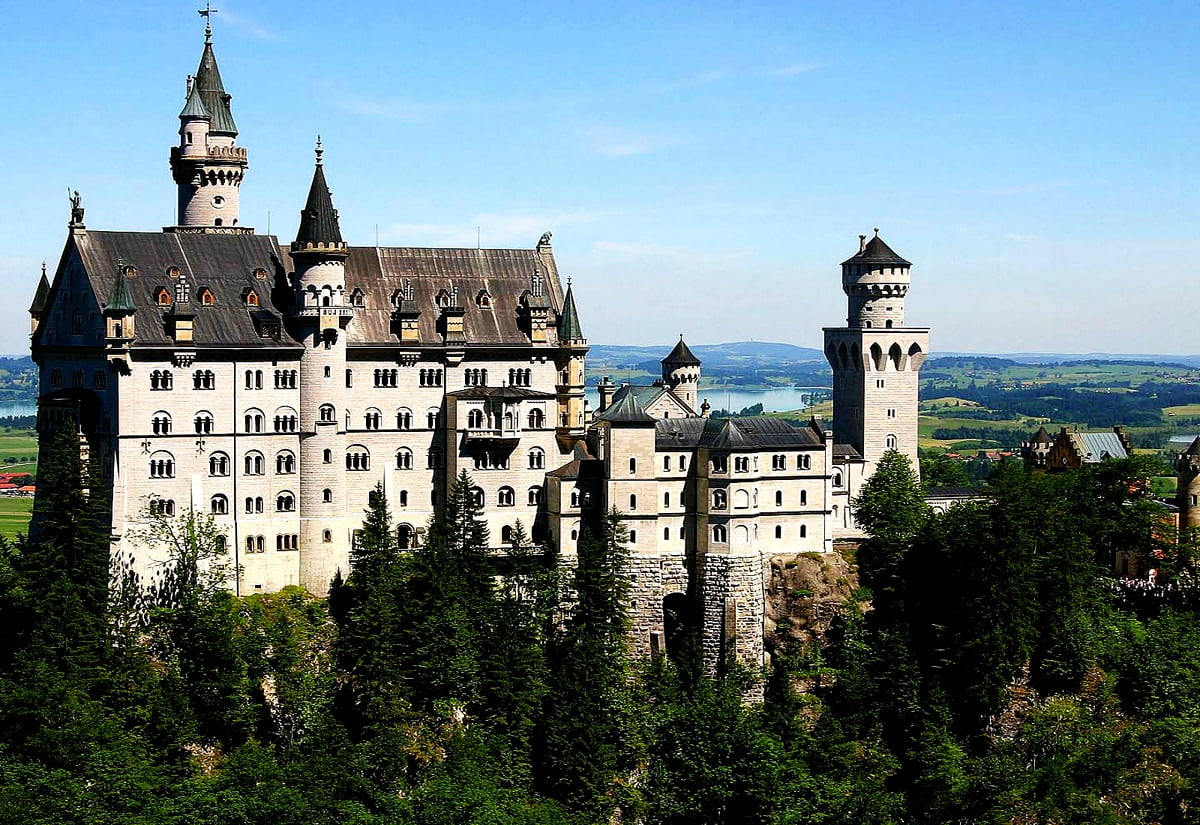 Bakgrundsbild Neuschwanstein, Slott, Schwangau | Gratis Bilder