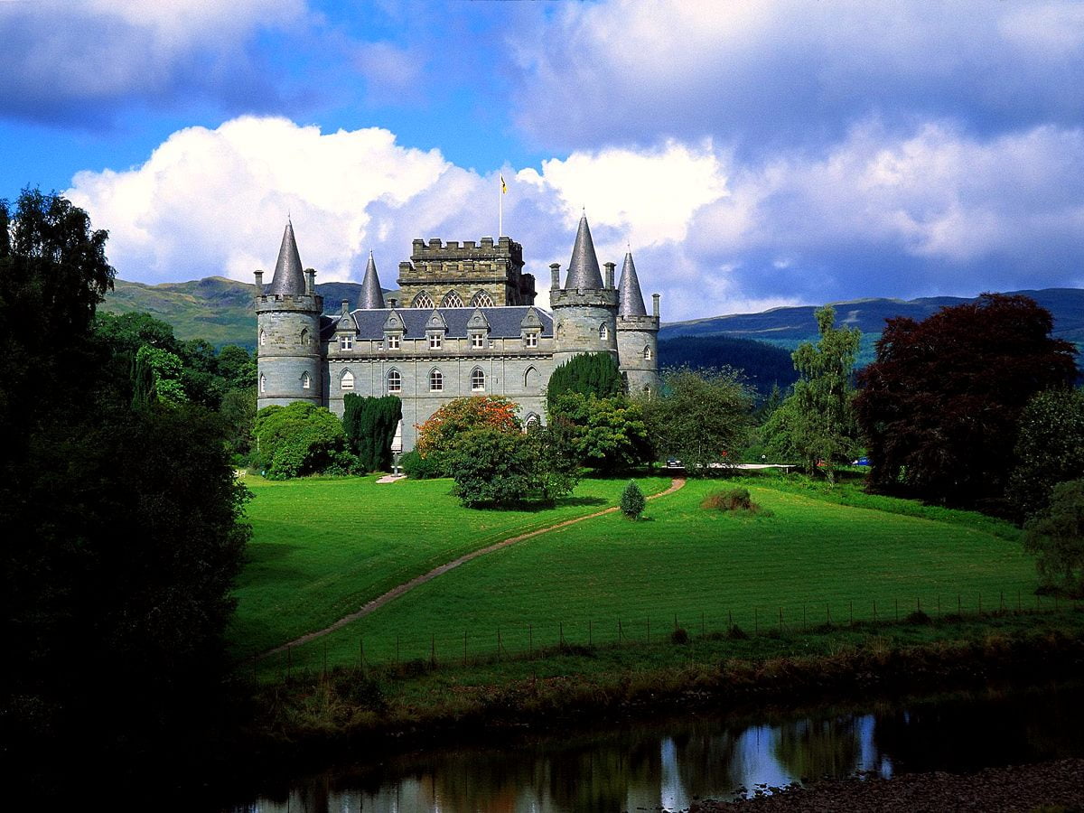 Inveraray Castle bakgrundsbilder HD | Ladda Ner Gratis