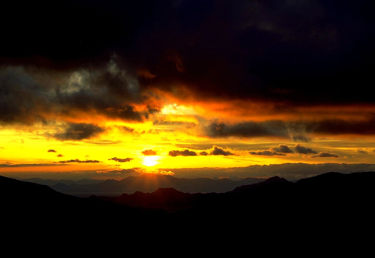 Bakgrund Sol, Moln, Natur | Gratis Bakgrundsbilder