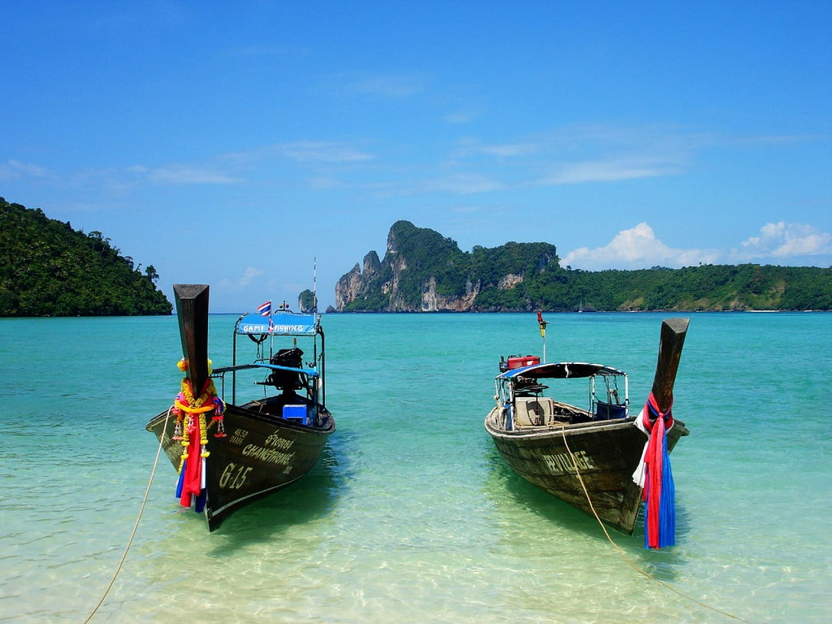Bakgrundsbild Strand, Båt, Karibien | Gratis Bilder