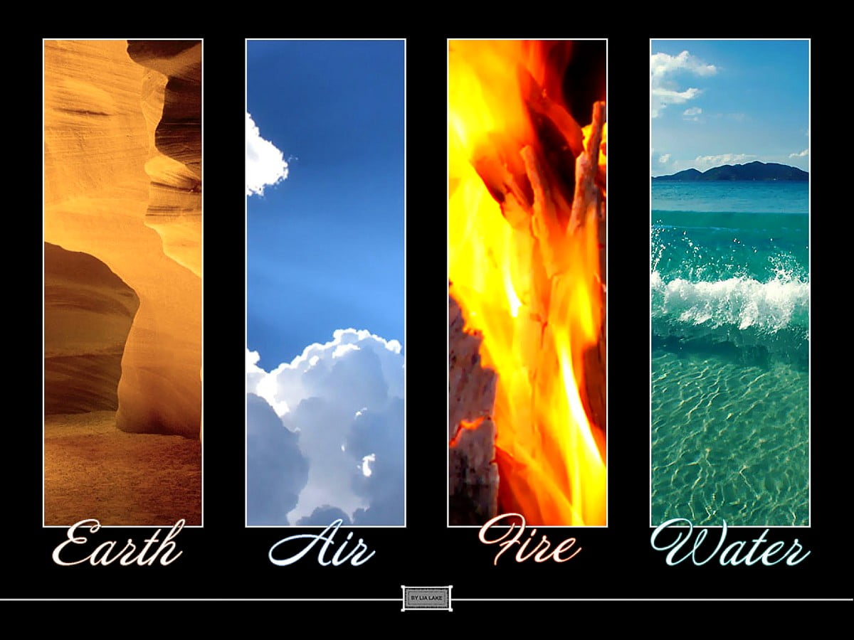 Bakgrund Fantastiska Bilder, Brand, Natur | Ladda Ner Bilder