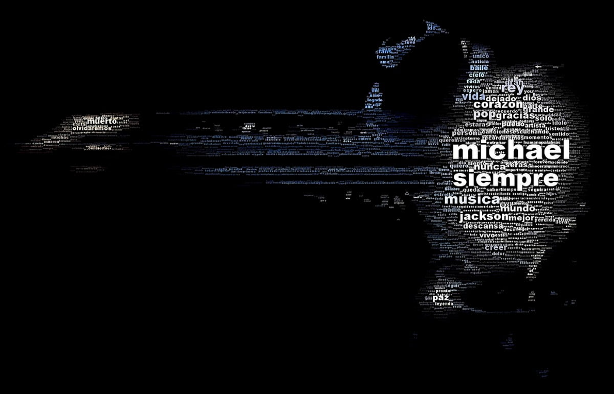 Bakgrundsbild Michael Jackson, Svarta, Mörker | Ladda Ner Skrivbordsbilder